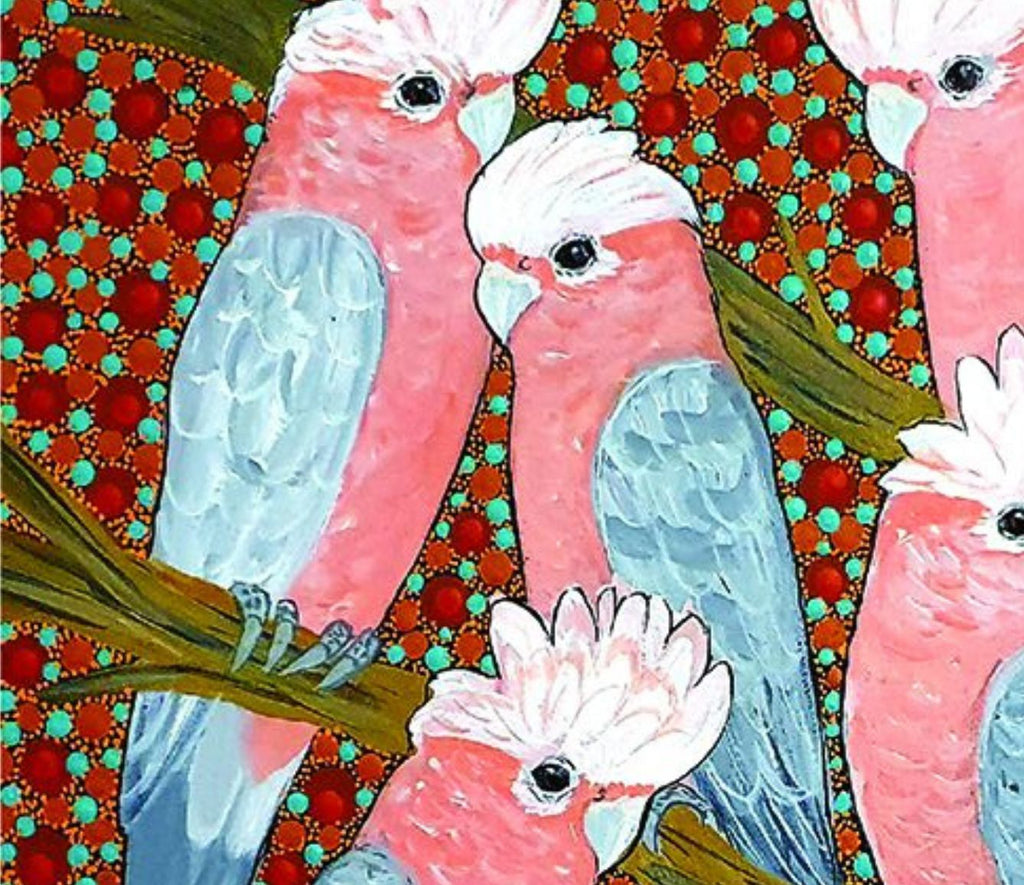 Greeting Card - Kathleen Buzzacot - Galahs – The Fair Trader