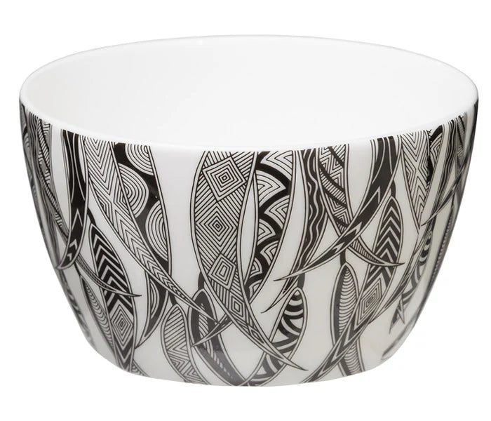 Round Bowl - Artwork by Mick Harding Dancing Wombat – The Fair Trader