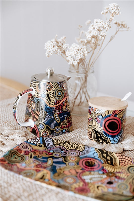 Indigenous Art Gifts Aus | Sugar Bowl Justin Butler | Fair Trader – The ...