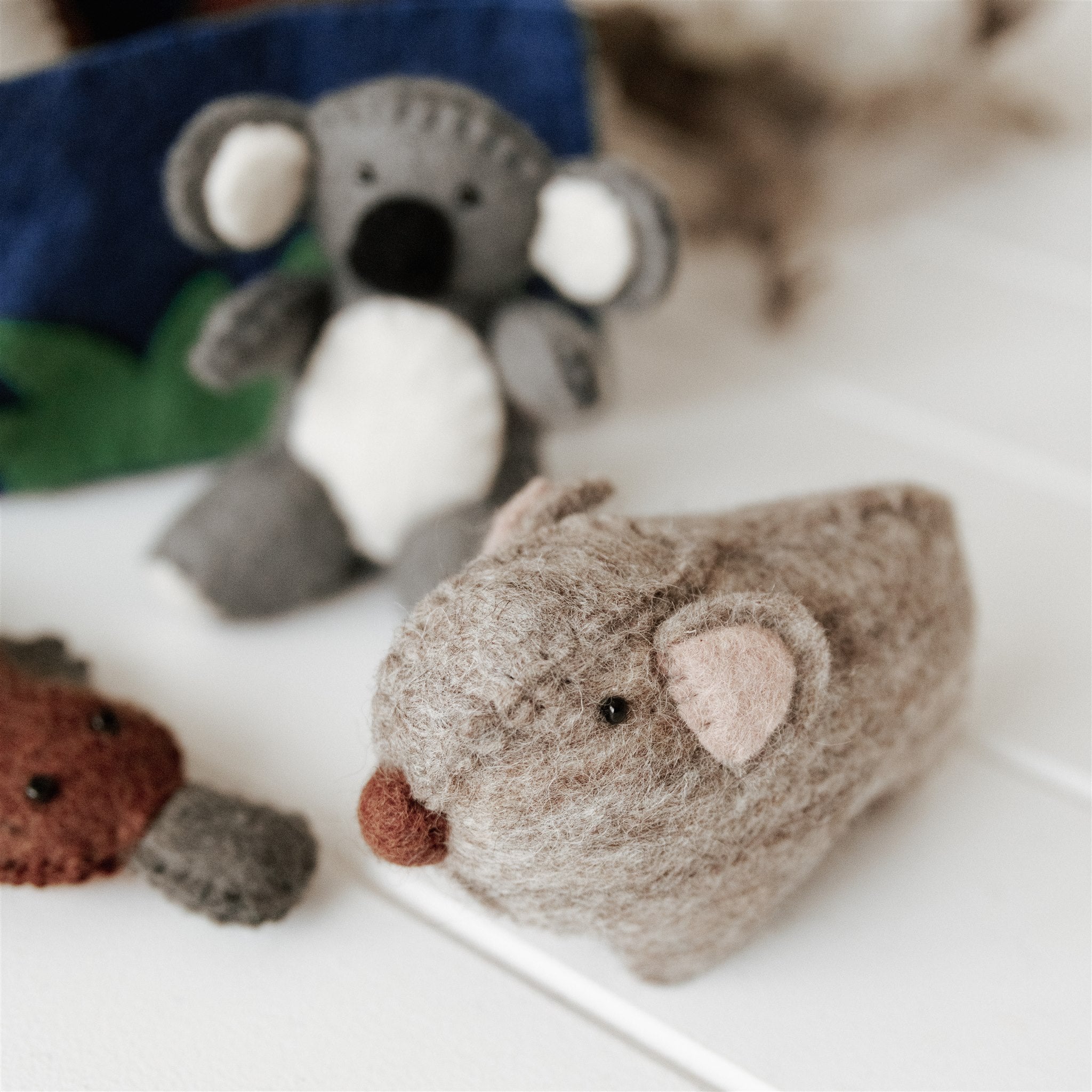 Fair Trade Kids' Gifts - Pashom - Australian Animal Felt Play Set – The ...